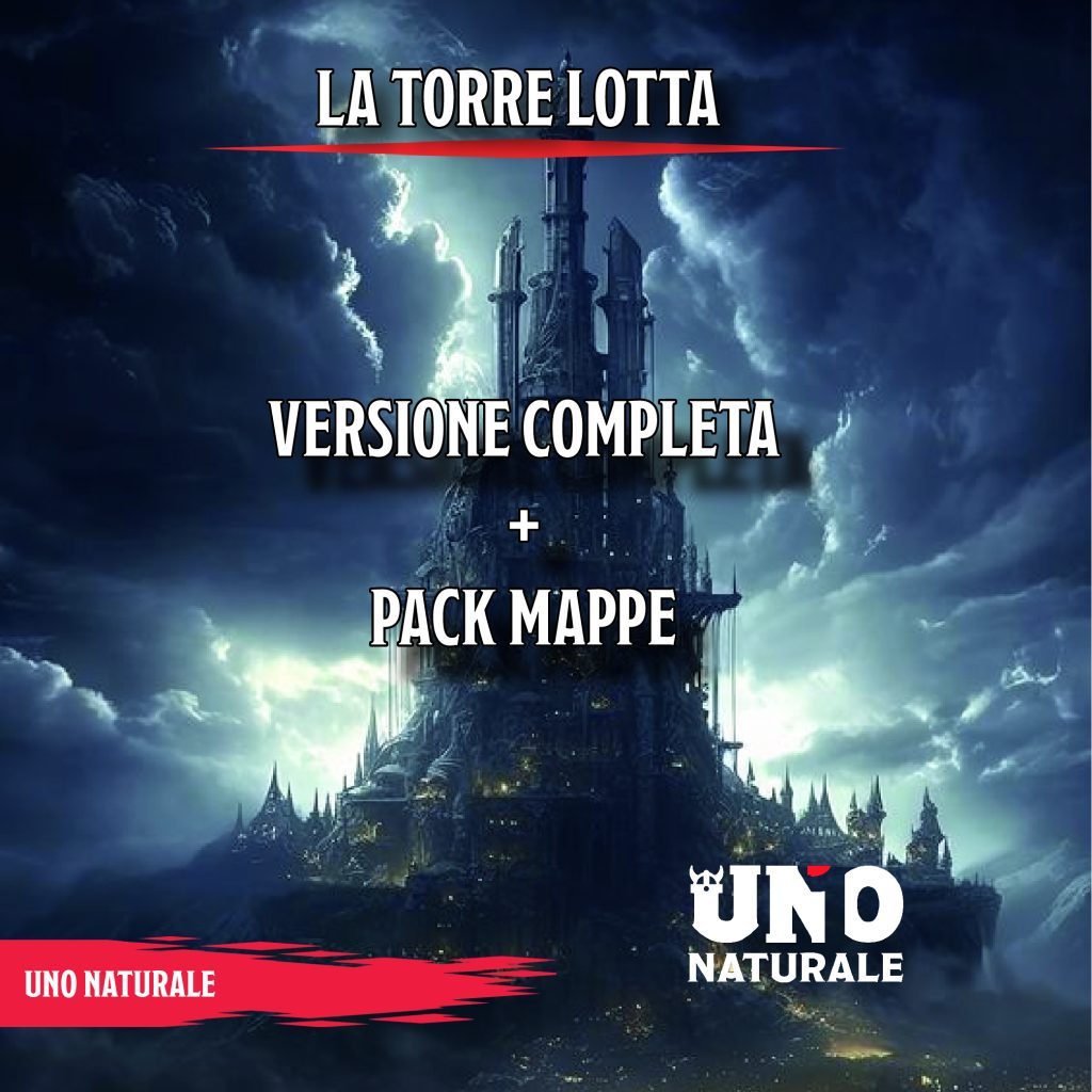 LA TORRE LOTTA volume completo + pack mappe - Uno Naturale